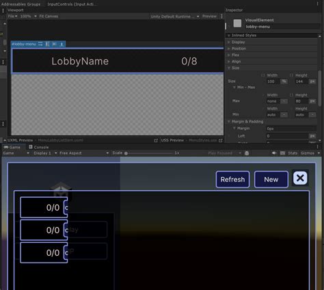 Listview Element Not Respecting Width Style Unity Engine Unity