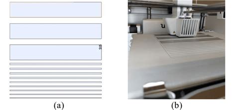 A CAD Of The Designed Geometry B Designed Geometry Being Printed Download Scientific