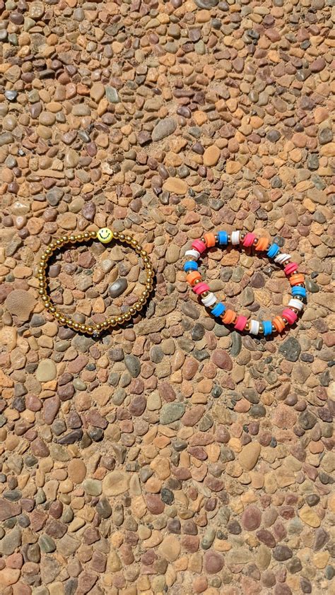 Smiley Face Stack Preppy Colorful Bright Etsy