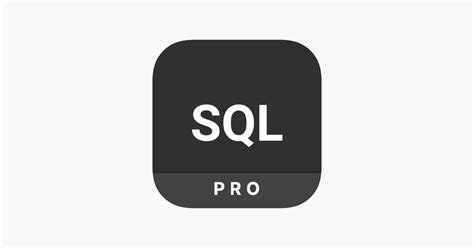 ‎sql Playgroundpro On The App Store