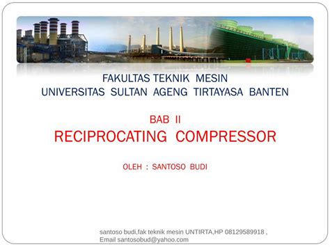 (PDF) 2.Materi Bab II Reciprocating & Sistem Compressor - DOKUMEN.TIPS