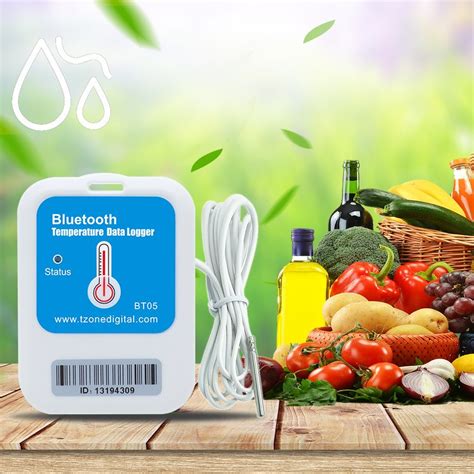 bluetooth series ble temperature data logger with external temperature