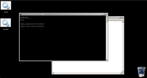 Batch Programming Cara Menampilkan Waktu Dan Tanggal ~ Anony Learn
