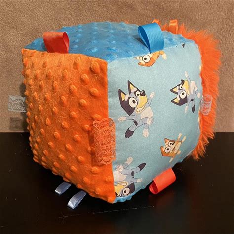Bluey Sensory Cube 7 Inches Made For All Ages Depop