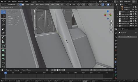 Modeling Can I Specify The Direction Along Which Edge Slide Follows Blender Stack Exchange