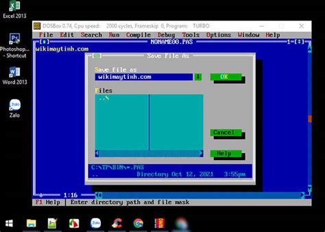 Turbo Pascal Là Gì Tải Và Cài đặt Turbo Pascal Trên Win 10 Wiki Máy Tính
