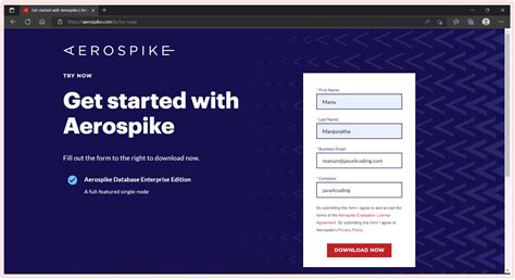 How To Install Aerospike Java Coding