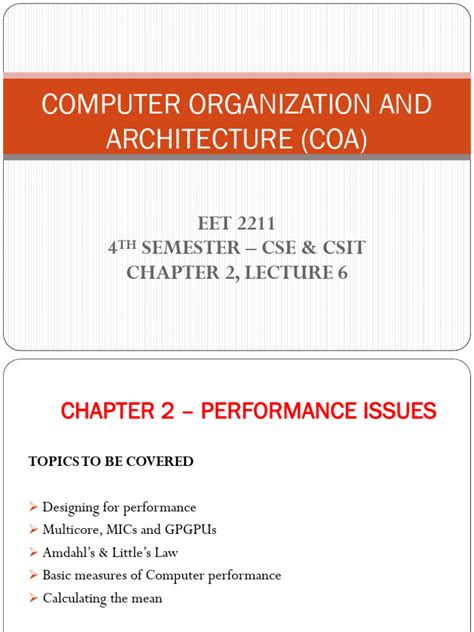 Lecture 6 Pdf Central Processing Unit Multi Core Processor