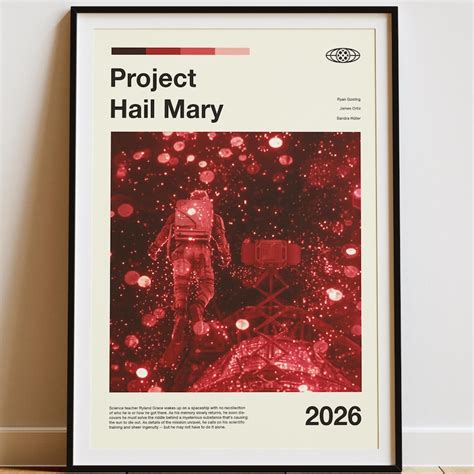 Project Hail Mary Posters Etsy