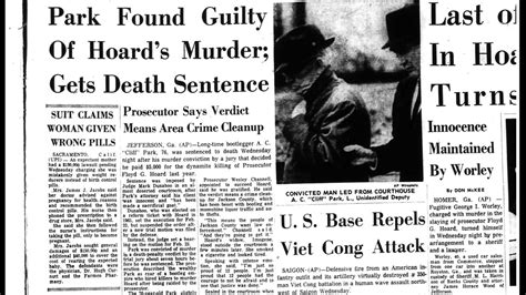 Georgia Da Floyd Hoard Killed By Dixie Mafia In 1967