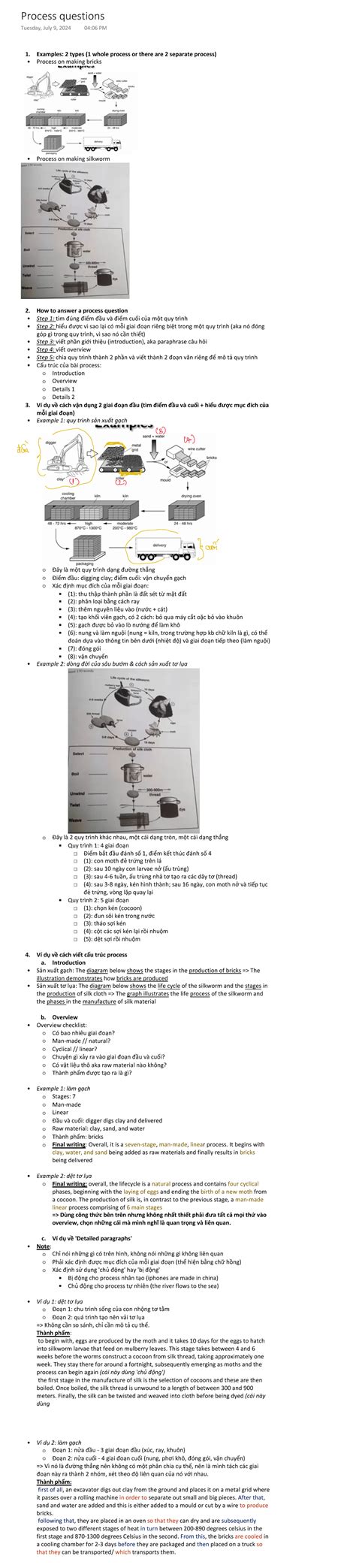 Process Questions Ielts Process Examples 2 Types 1 Whole Process