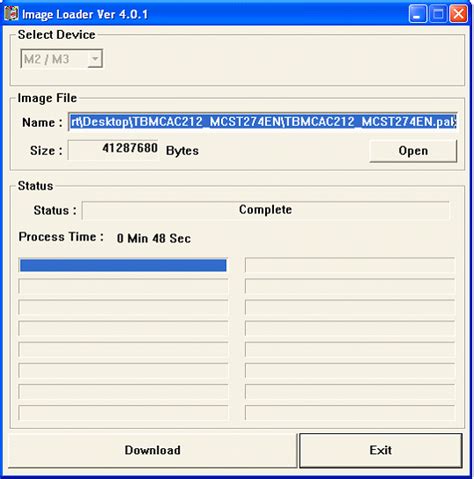 OS Update Via USB Downloader 32bit Only