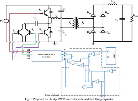 figure 1 from a soft switching pwm dc dc converter with modified flying