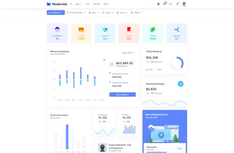 Modernize React And Next Js Dashboard