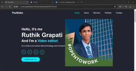 [video] ruthik garapati on linkedin webdevelopment css javascript