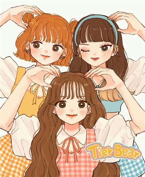 Besties In 2025 Best Friends Cartoon Friends Illustration Friend