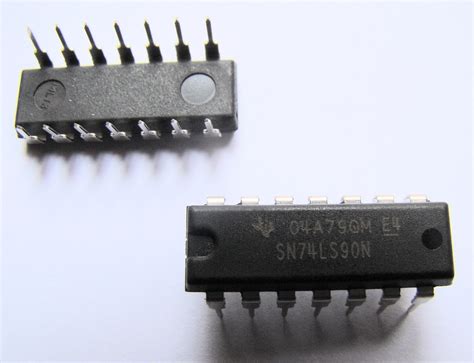 74ls90 7490 Ic Logic Counters Decade Counter Hacktronics