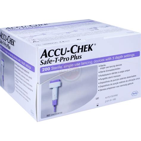Accu Chek Safe T Pro Plus Single Use Lancet 10 S Shopee Malaysia