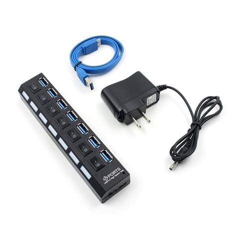 Usb 3 0 Hub Usb Hub 3 0 Multi Usb Splitter Hab 4 7 Grandado