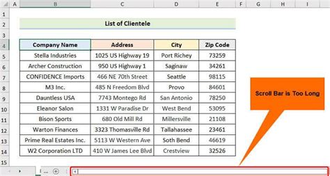 How To Fix The Scroll Bar In Excel Too Long Easyandfast Wps Office Blog