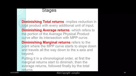 Production Function And Returns To A Factor Pptx