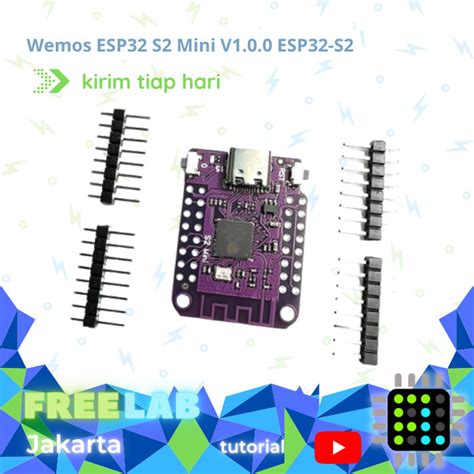 Jual Wemos Esp32 S2 Mini V1 0 0 Esp32 S2 4mb Flash 2mb Psram Wifi Dev