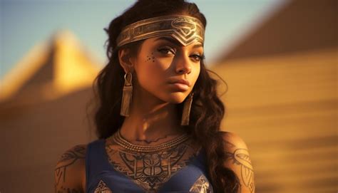 Premium Ai Image The Most Beautiful Teen Egyptian Girl Imaginable