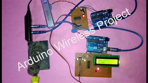 Wireless Arduino Temperature Sensor Project Arduino Wireless