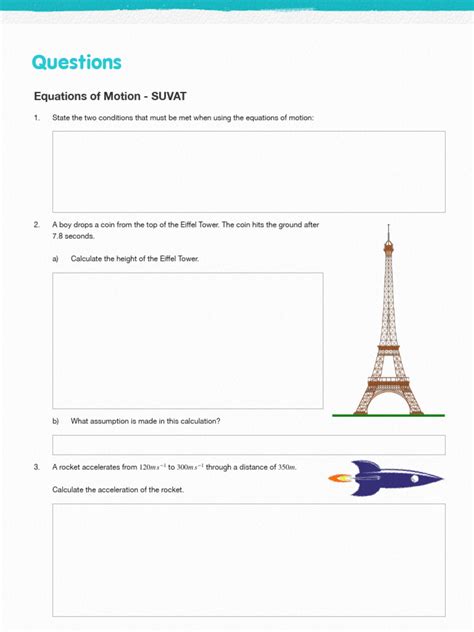 212 Equations Of Motion Questions Pdf