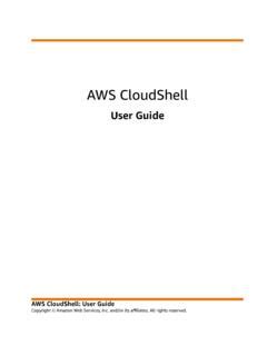 AWS CloudShell User Guide Aws Cloudshell User Guide Pdf PDF4PRO