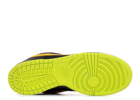 Dunk Low Premium Sb Space Tiger Nike 313170 071 Black Yellow