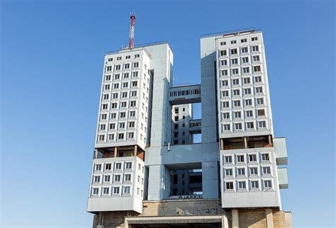 Striking Examples Of Soviet Brutalist Architecture History Hit