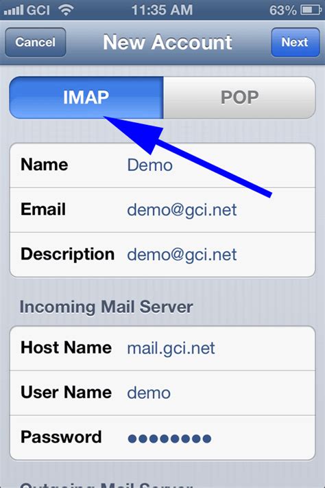Gci Apple Ios Email Setup