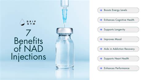 Top 7 Benefits Of Nad Injections For Energy Focus And More Dripgym
