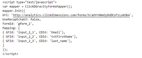 Using Form Capture With Gravity Forms Click Support