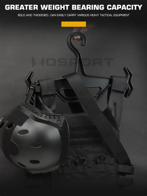 Tactical Heavy Duty Hanger Black X Force Tactical