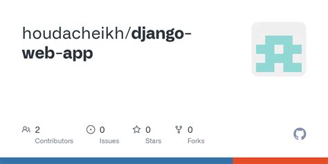 Github Houdacheikhdjango Web App