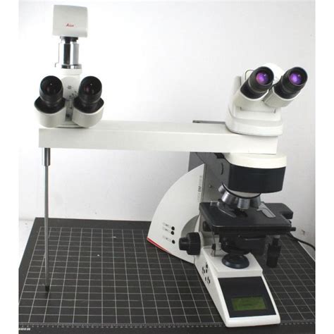 Leica DM B Microscope With CCD
