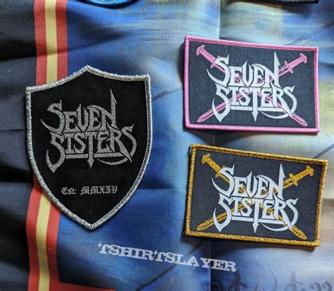 Seven Sisters Patches Tshirtslayer Tshirt And Battlejacket Gallery Seven Sisters Patches Tshirtslayer Tshirt And Battlejacket Gallery