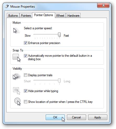 Make Mouse Navigation Faster In Windows