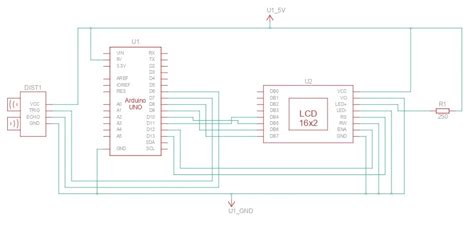distance measuring device using ultrasonic sensor