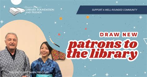 Help Draw New Patrons To The Library The Santa Clara City Library