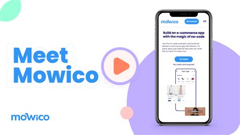 no code app builder create app without coding mowico