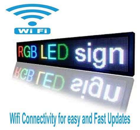 Programmable Scrolling Led Digital Sign Text Message Images Video