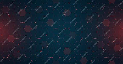 Premium Vector Vr Hud Futuristic Interface Hexagons Grid Digital Ui