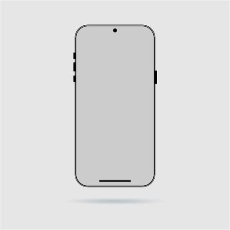 Premium Vector Modern Smartphone Device Phone Mockup