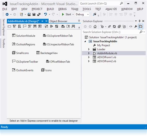 Outlook Specific Components And Classes