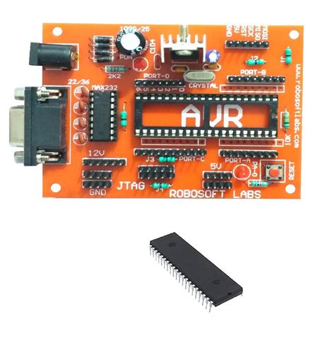 Robosoft Labs AVR ATMEGA ATMEGA Development Board With MAX And ATMEGA IC Amazon