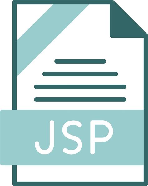 jsp format colorful style icon 54890710 vector art at vecteezy