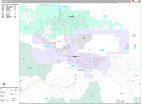 Maps Of Palmdale California